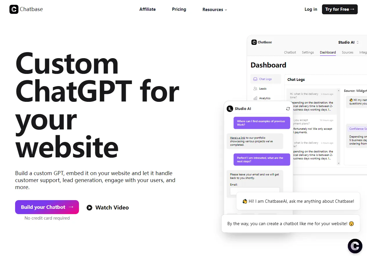 Custom ChatGPT for your data - Build an AI Chatbot Trained on Your Data. | Random AI Product