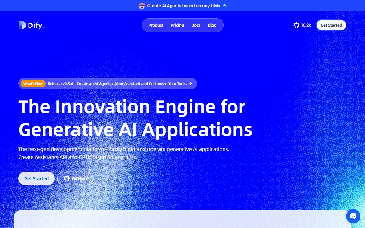 Dify: Next-Gen LLMOps Platform with Self-Hosting Option. | Random AI Product