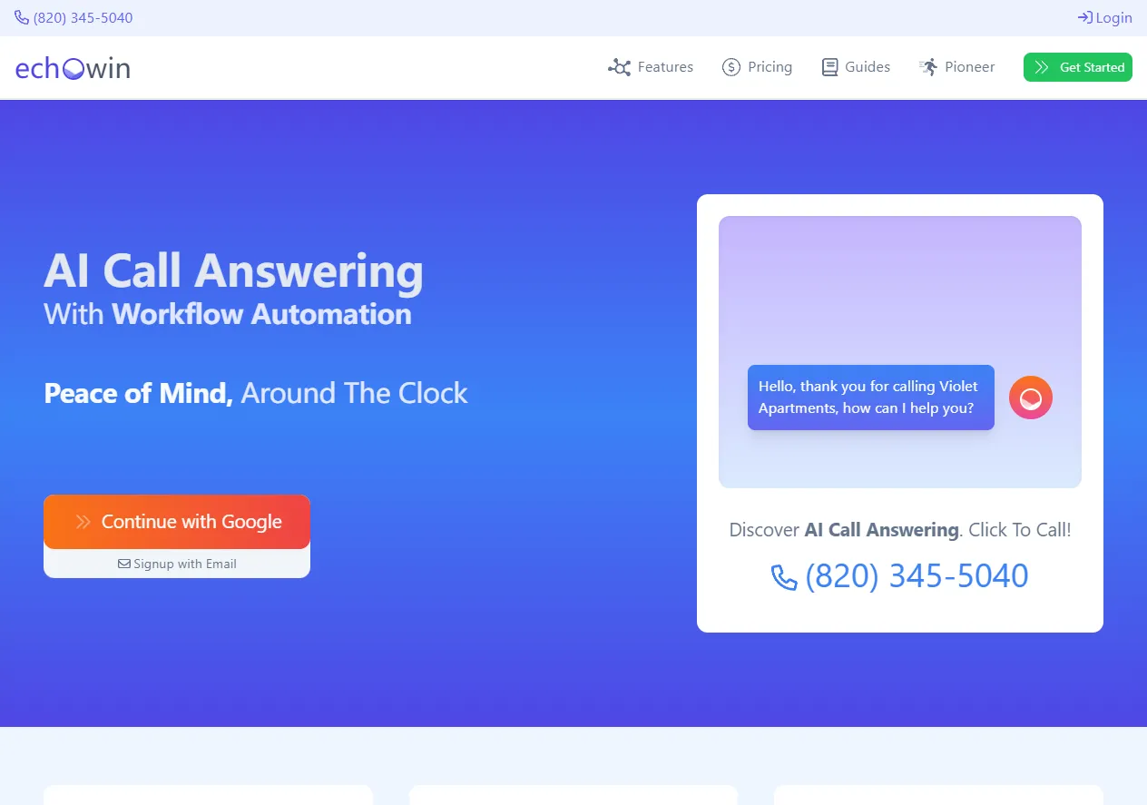 Echowin - AI Powered Call Management With Full Natural Language ...