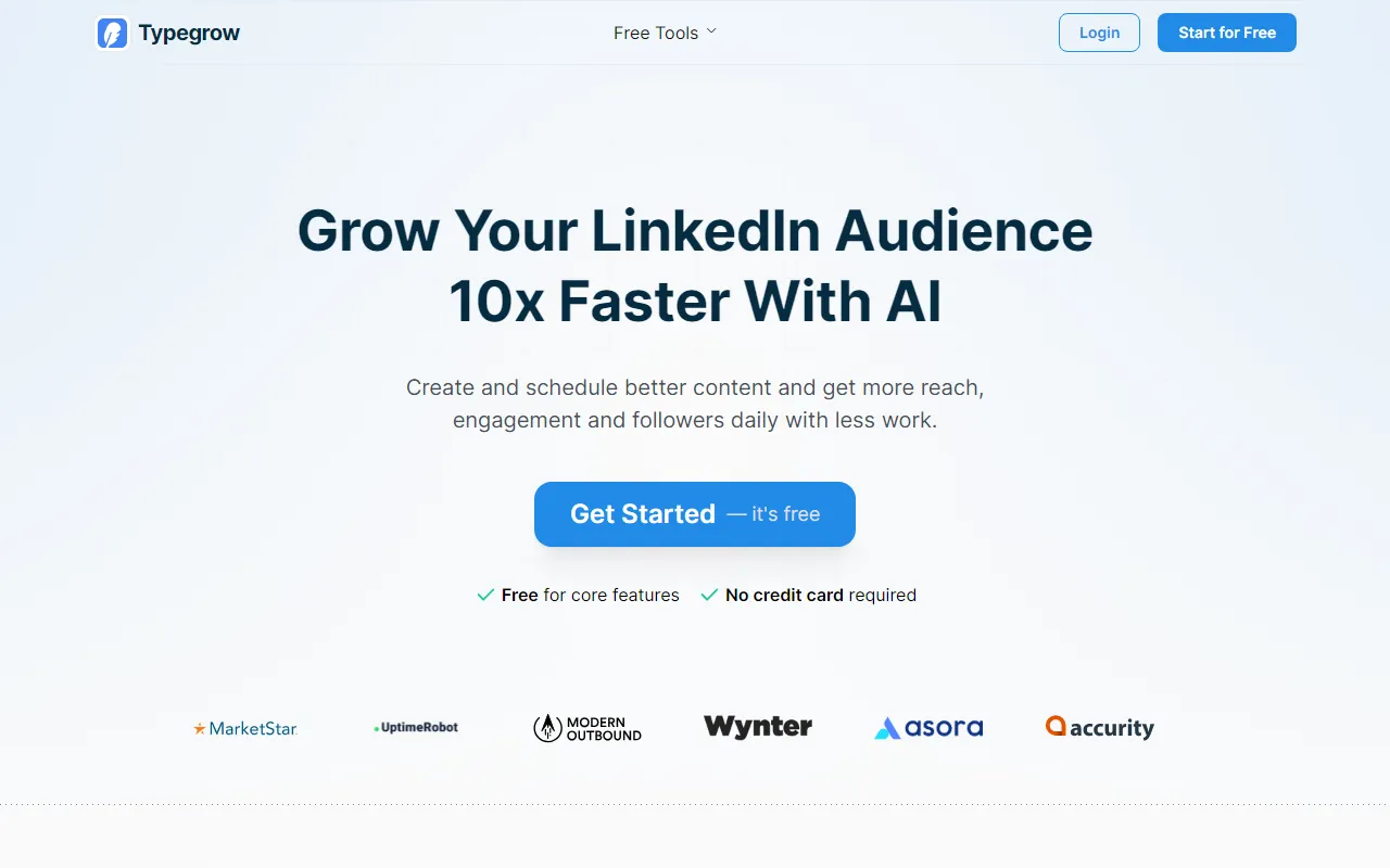 Grow your LinkedIn audience 10x faster with AI. | Random AI Product