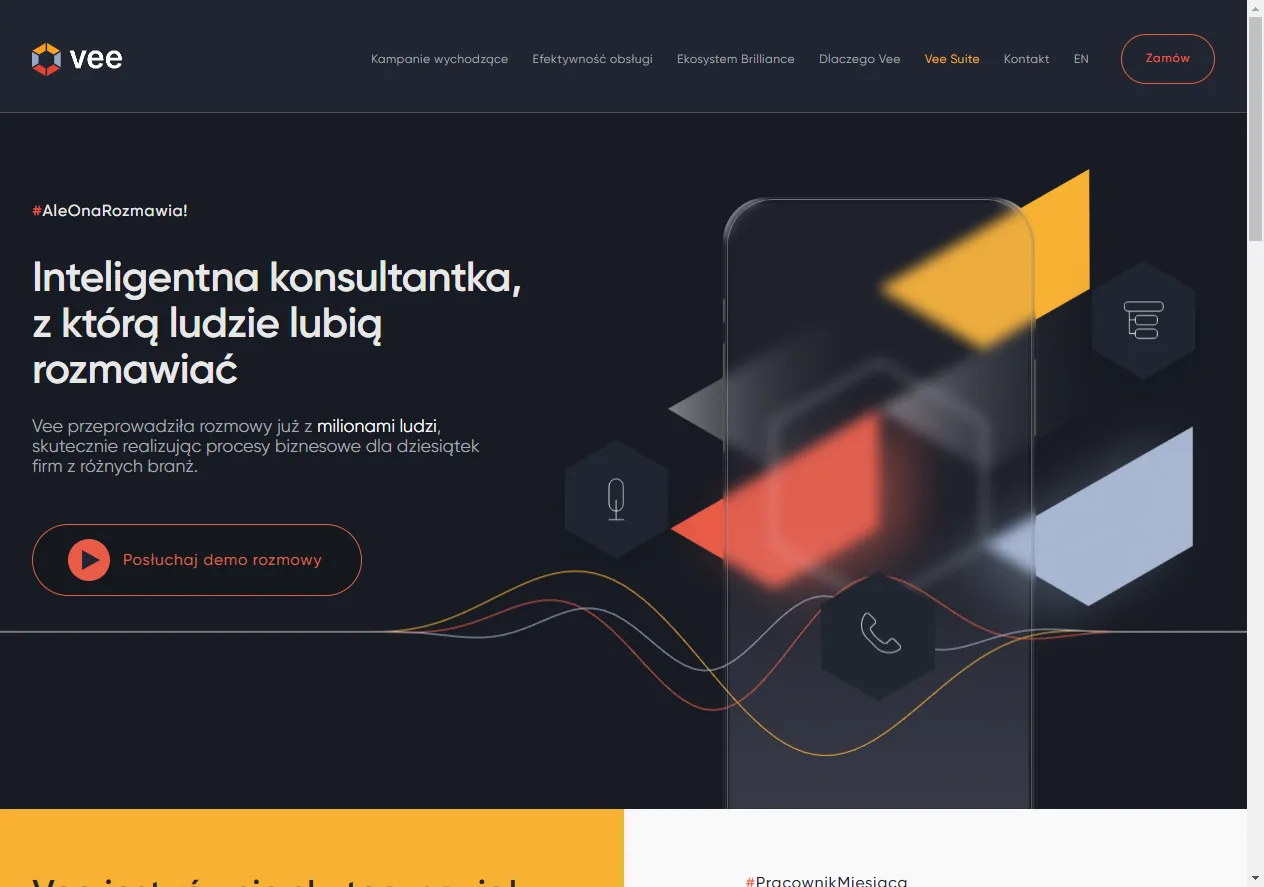 Vee - An intelligent consultant people enjoy talking to. | Random AI Product