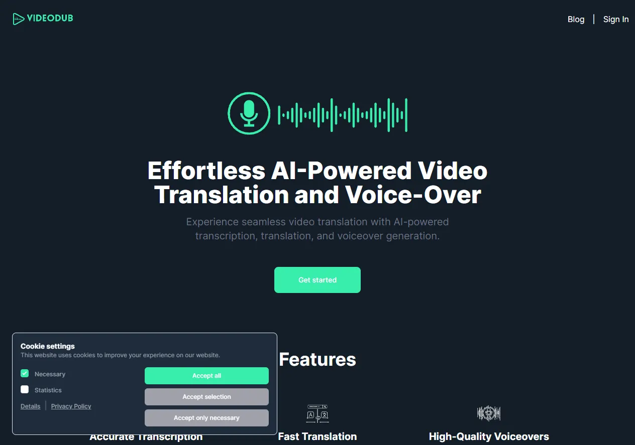 Translate and Voiceover Your Videos Effortlessly. | Random AI Product